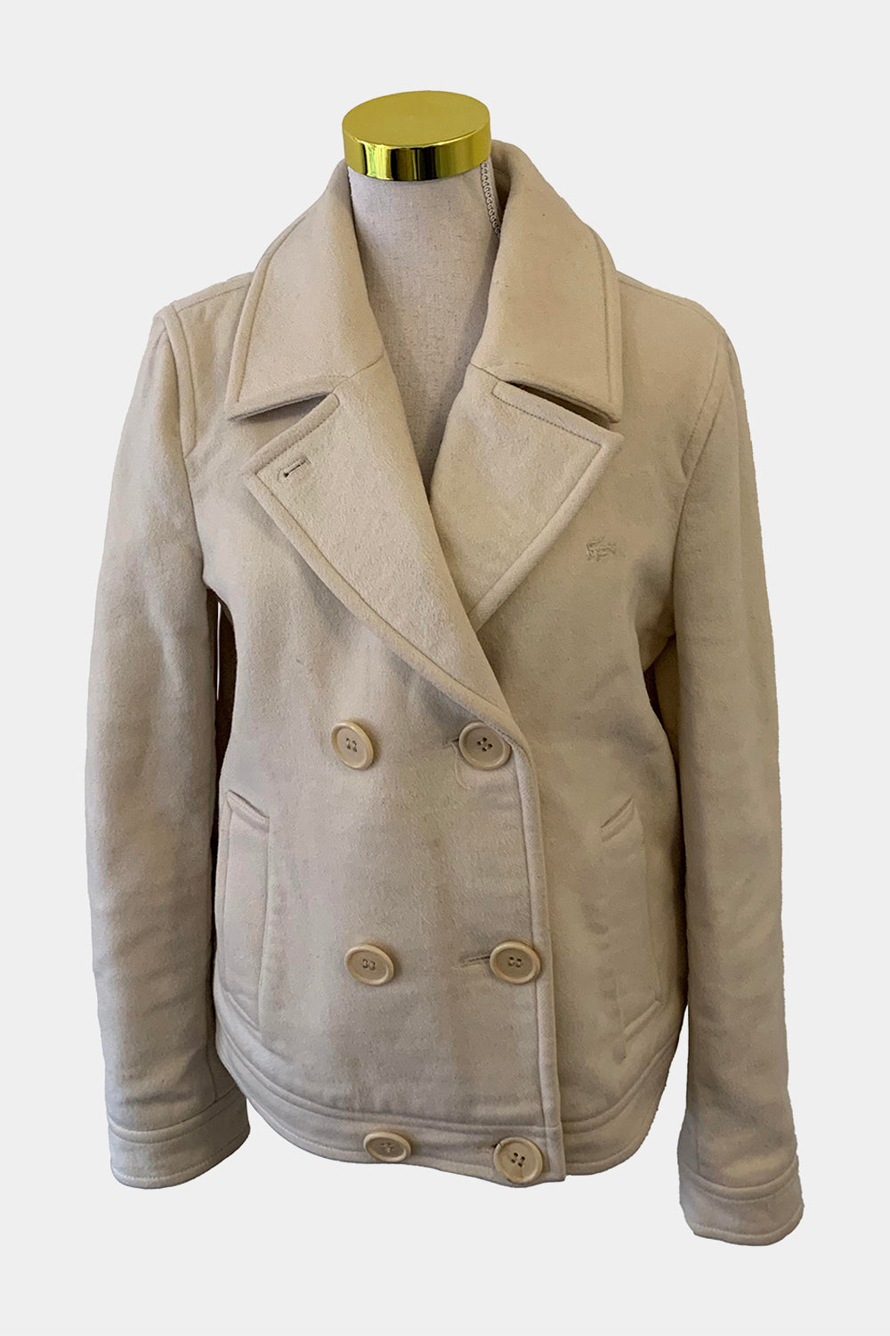 LACOSTE Cream Jacket – Circular Clothing Co.